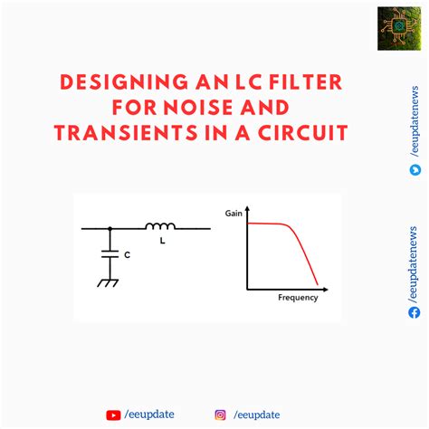 Designing An LC Filter For Noise And Transients In A Circuit Electronics Electrical EE EC EX