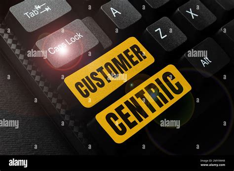 Inspiration Showing Sign Customer Centric Word Written On Process Of Looking After Customers To