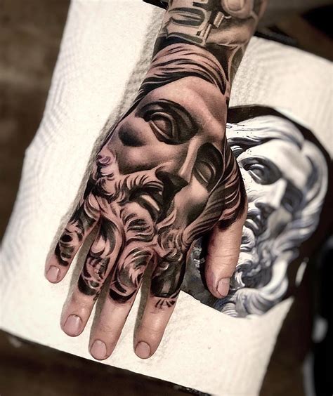 Jesus Hands Open Tattoo