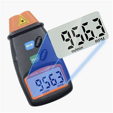 Non Contact Laser Digital Tachometer For Motorcar