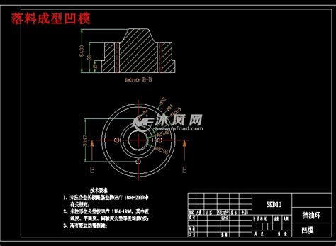 挡油环装配图 轴瓦甩油环工作示意图 甩油环工作图 大山谷图库