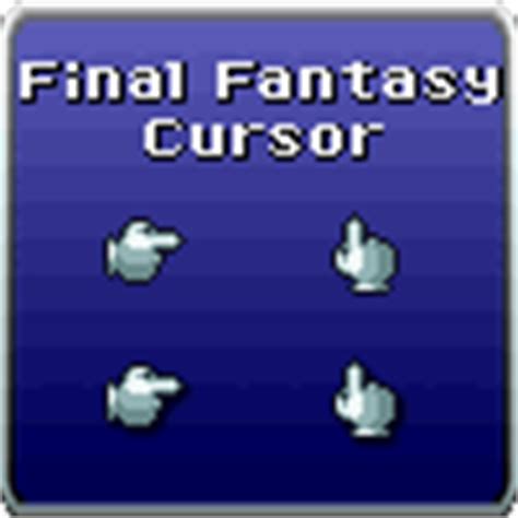 Final Fantasy Hand Cursor Pack By Inffinity On Deviantart