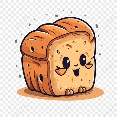 Bread Clipart Kawaii Kawaii Bread Vector Doodle Happy Bread Kawaii Vector Illustrations Design