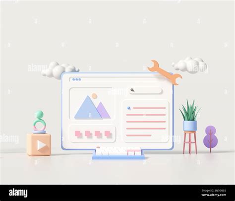 3d Web Development Application Design Coding And Programming On