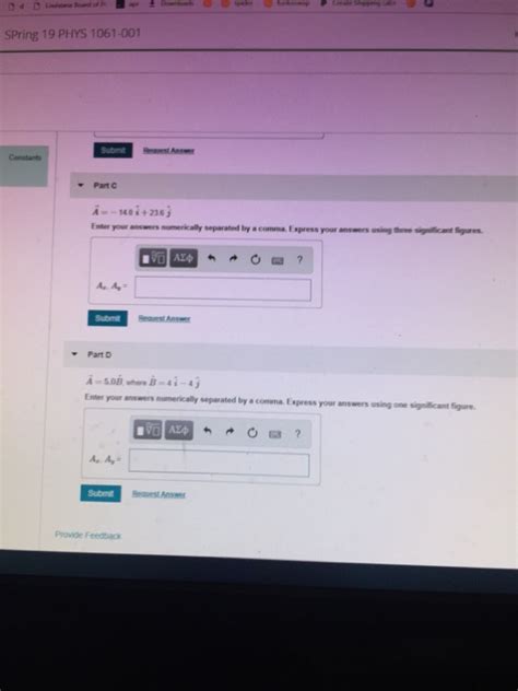 solved course home question 23 constants part a in each