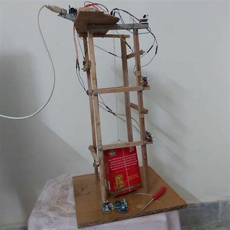 Touchless Elevator Using Arduino Arduino Project Hub