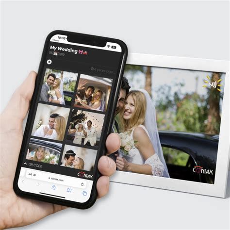 Smart Frame Custom Print W Nfc Coniax Unlock Your Memories With