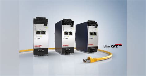 Beckhoff Power Supplies With Ethercat Interface Automation World