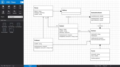 Редактор Uml диаграмм