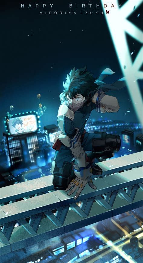 Izuku Midoriya Wallpaper My Hero Academia Wallpaper Deku Anime Wallpaper Artofit