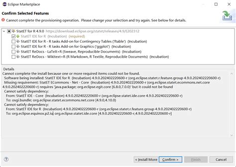 Eclipse How To Install Statet For R Stack Overflow
