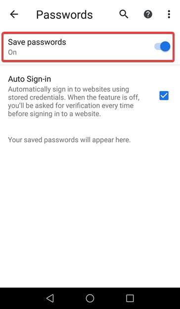 Make Google Chrome Stop Asking You To Save Passwords In Windows And Android Digital Citizen