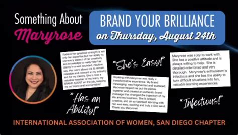 Video Frances Naty Go On Linkedin Iawsandiego Branding Business Authenticity