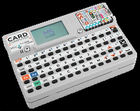 新商品M Stack社新製品カードサイズのポータブルコンピュータM Stack CardputerキットM StampS 付属が発売 ウラチェック