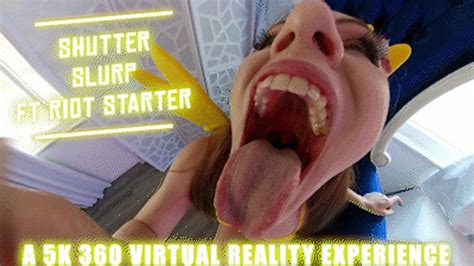 flutter slurp ft riot starter 5k 360 virtual reality vore vixens