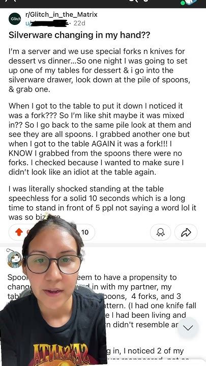 Silverware Glitch… Again Glitch Inthematrix Ch Youtube