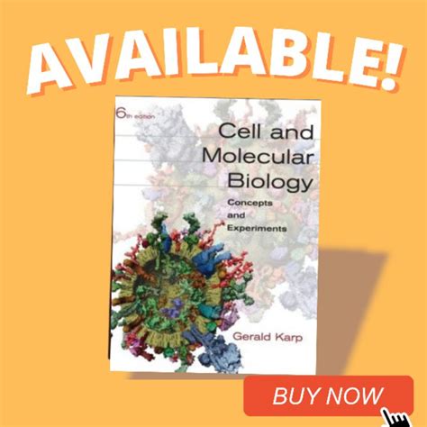 Cell And Molecular Biology Concepts And Experiments Shopee Philippines