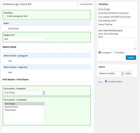 Configuring A User Input Step Gravity Flow Documentation
