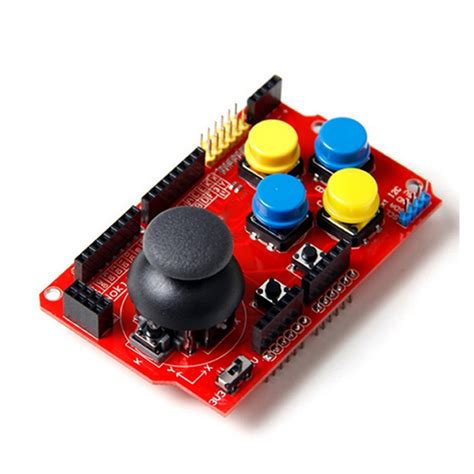 joystick shield module robotics control for arduino analog keyboard