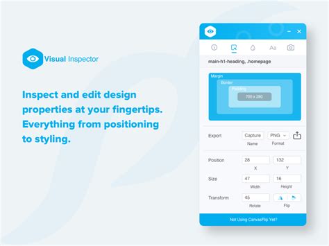 Inspect Edit Visual Inspector By Canvasflip On Dribbble