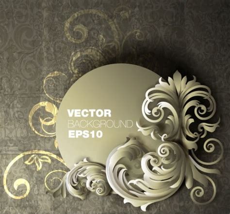 Fine Pattern Background Vector Eps Uidownload