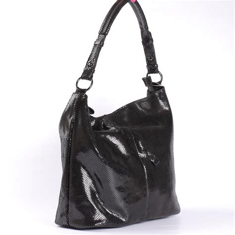 Женская кожаная сумка Vishnya "Лазерка Black (11366) от продавца ...