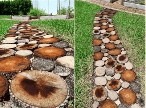 Stunning DIY Tree Log Ideas For Your Garden Spaces Genmice