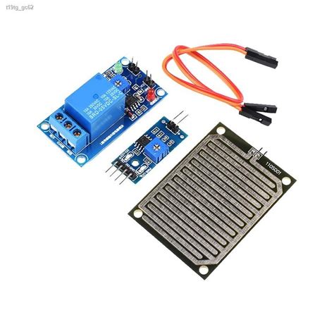 Raindrop Sensor Module Large Area Rain Sensor Water Level Detection No Water Switch 5v Relay