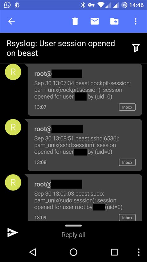 Login Mail Alert Using Rsyslog Spaaace