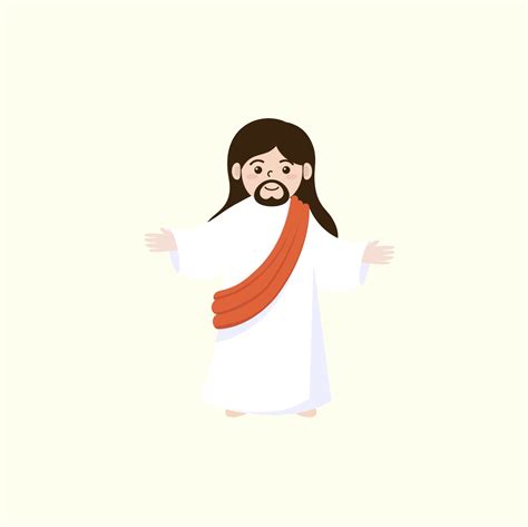 예수님 일러스트 이미지 Ai 다운로드 Download Jesus Illustration Vector 어반브러시