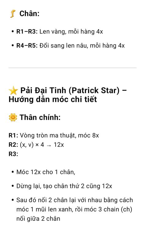 Chart Móc Spongebob