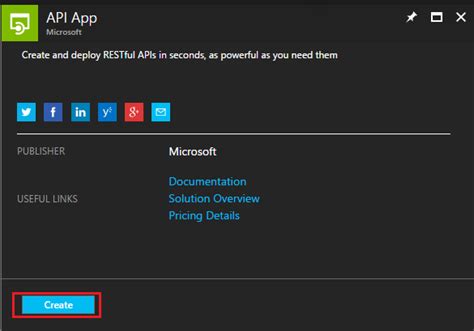Azure App Service API Apps