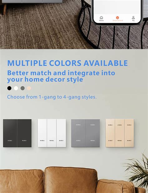 Zigbee Smart Press Switch Seamless Intelligent Home Control Suppliers Manufacturers Factory