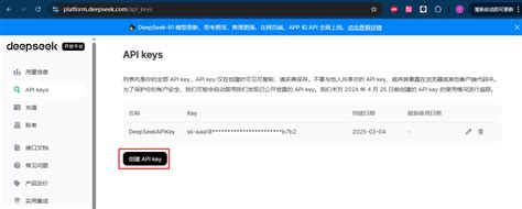 图文详解deepseek Api Key配置教程deepseek Apikey Csdn博客