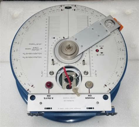 Tel X Ometer Teltron Type 580m X Ray Spectrometer Lab Incomplete Inc