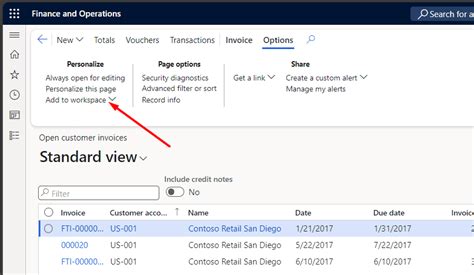 Workspace Personalization In Microsoft Dynamics 365 Finance And Operations Cloudfronts