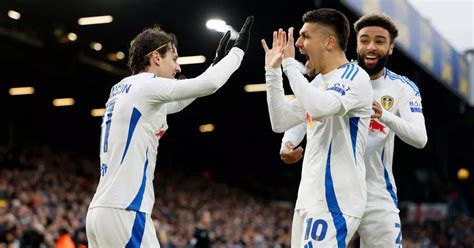 Leeds United 7 Cardiff City 0 Highlights As The Whites Send