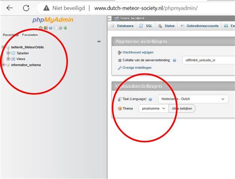 Meteor Databases Dutch Meteor Society