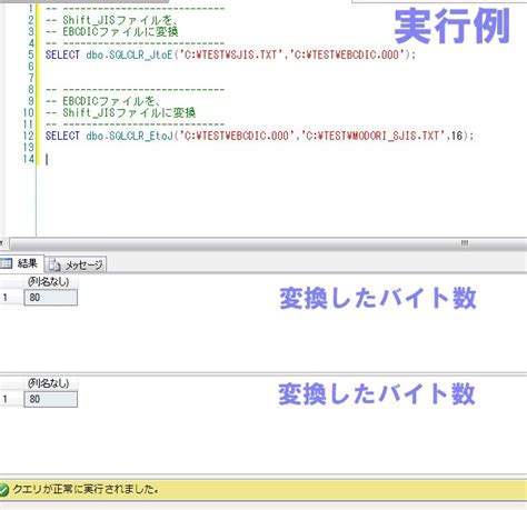 もりもりゲームブログ Sql Server 2008 Expressのクエリーから、ファイルのコード変換をするクエリーをsqlclrで作る