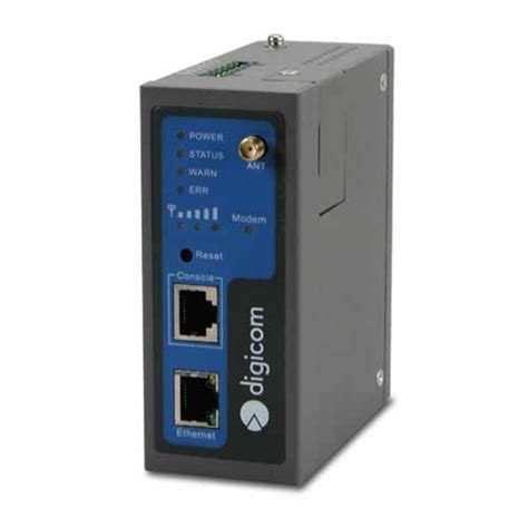Digicom 3g Industrial Pro User Manual Pdf Download Manualslib