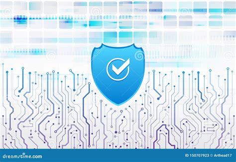 Abstract High Tech Circuit Board Stock Vector Illustration Of