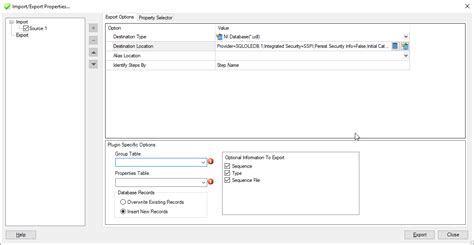 Solved Export Sequence Into A Database Ni Community