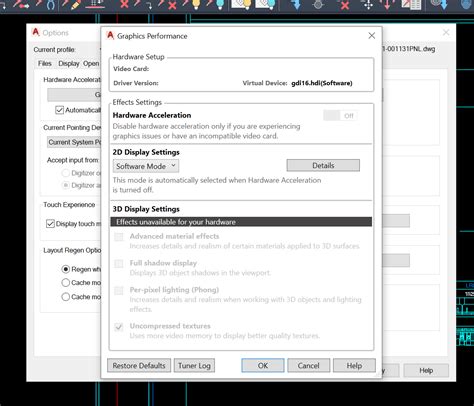Hardware Acceleration Suddenly Disabled Autodesk Community