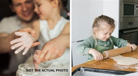 Pappan L R Sin Dotter Att Laga Mat F R Att I Framtiden Kunna G Ra Sin Familj Lycklig Men