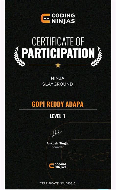Adapa Gopi Reddy On Linkedin Codingninjas Slayground Level1quiz Programmingchallenge