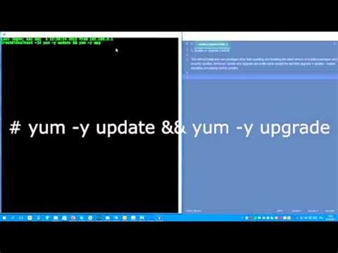 Update Or Upgrade Centos YouTube