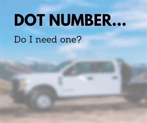 Dot Number Necessary — Summit Fleet