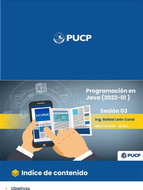 Sesion 03 Estructuras Fundamentales Parte Ii Pdf Java Lenguaje De Programación