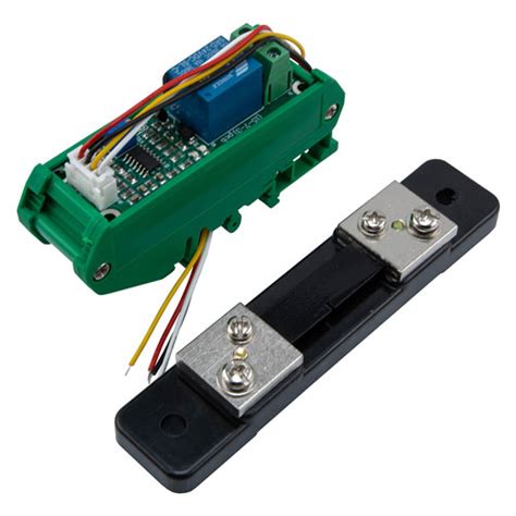 Isolated Dc Current Shunt Current Sensor Detection Range 0 50a Working Voltage Dc 24v