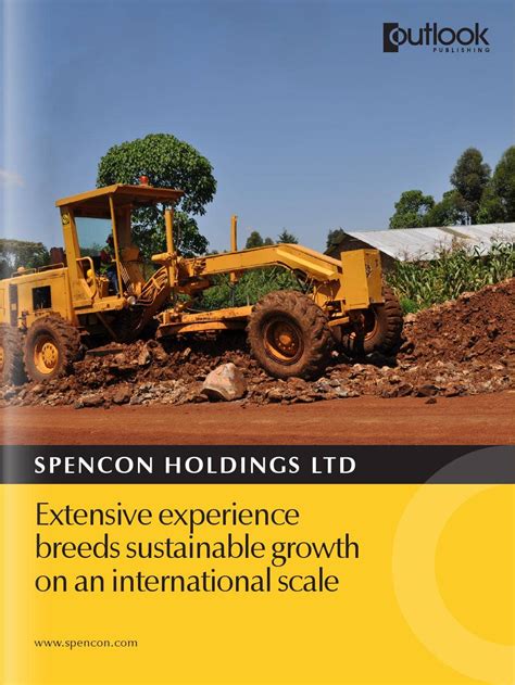 Spencon Holdings Ltd By Outlook Publishing Issuu